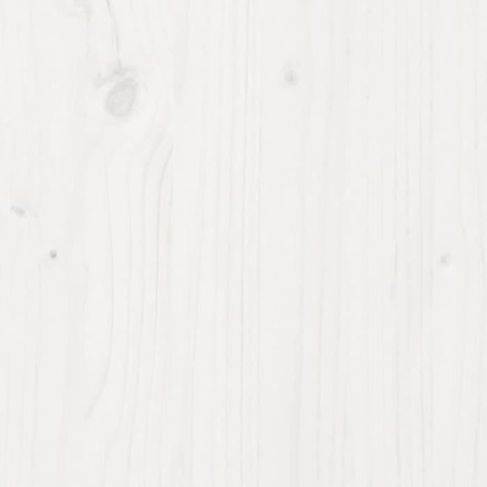 POU Tête de lit blanc 180 cm bois massif de pin KO7167 AB844766 ...