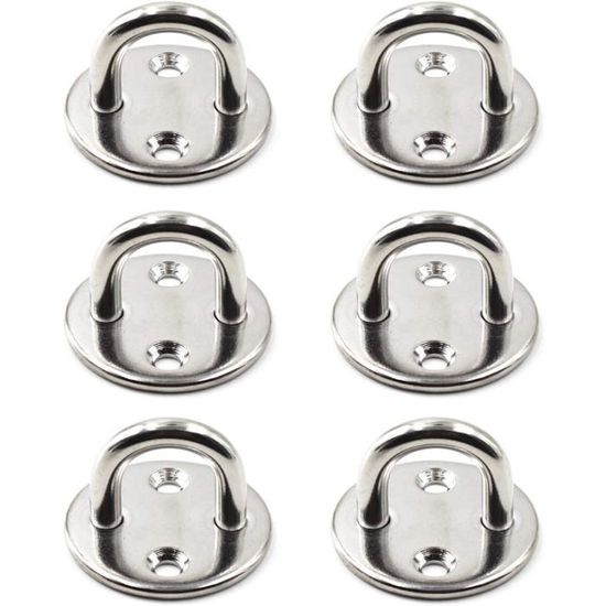 Ee Crochet de Fixation Murale de Plafond Robuste Anchor Pad Eye Plate ...