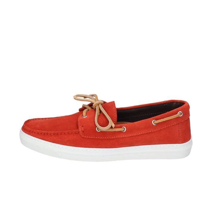 RALPH LAUREN Mocassin pour Homme Rouge Daim EY147 Rouge - Cdiscount ...