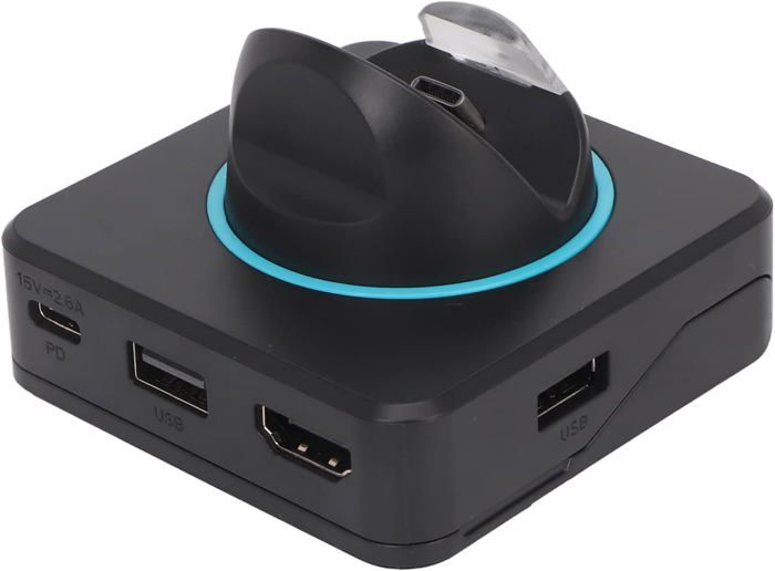 Console de Jeu TV Dock, Portable 5 en 1 USB Type C HD Interface ...