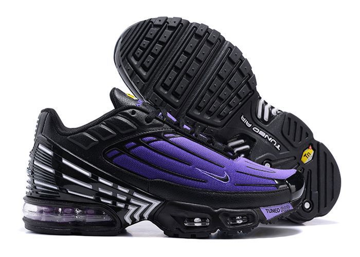 Nike Air Max Plus TN sneakers bleu violet noir - Cdiscount Chaussures