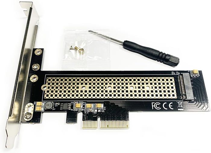 La Carte Adaptateur M.2 Nvme Ssd Ngff Vers Pcie X4 Prend En Charge La Carte De Convertisseur D ...