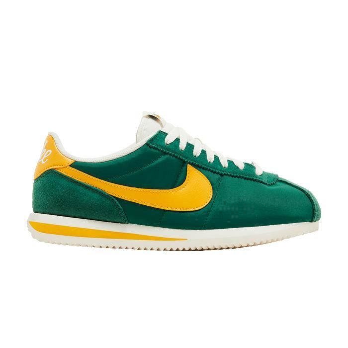 Nike Cortez Gorge Green Yellow Ochre Vert - Cdiscount Chaussures