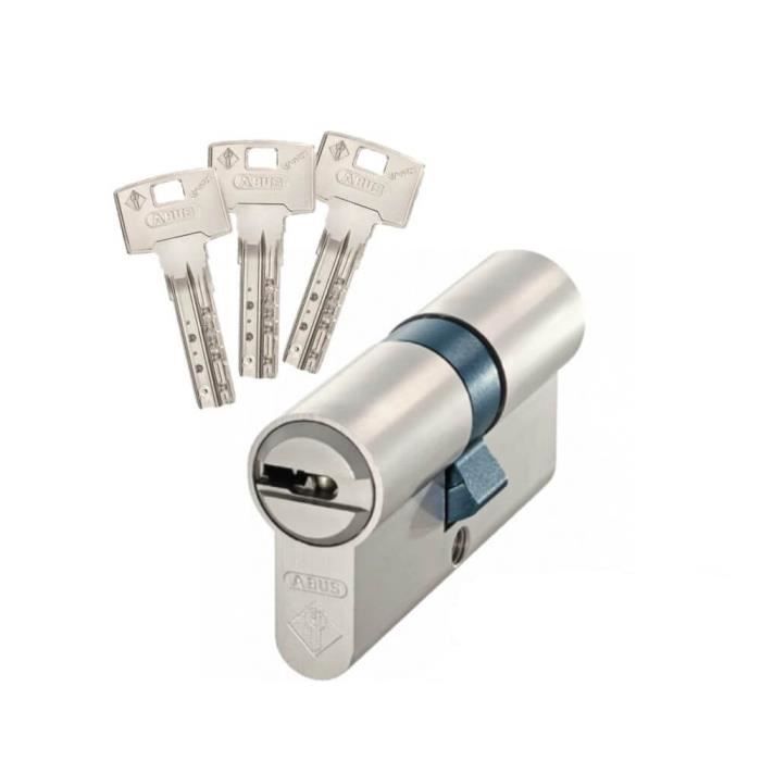 Cylindre de serrure Haute Sécurité ABUS BRAVUS 4000 40x55mm - Cdiscount Bricolage