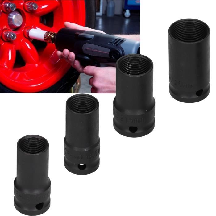 Ashata Extracteur d'écrou de boulon de roue 4 Pcs Verrouillage des ... Ashata Extracteur d'écrou de boulon de roue 4 Pcs Verrouillage des ...