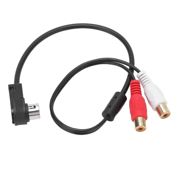 Ashata Adaptateur d'autoradio Remplacement de l'adaptateur de câble ...