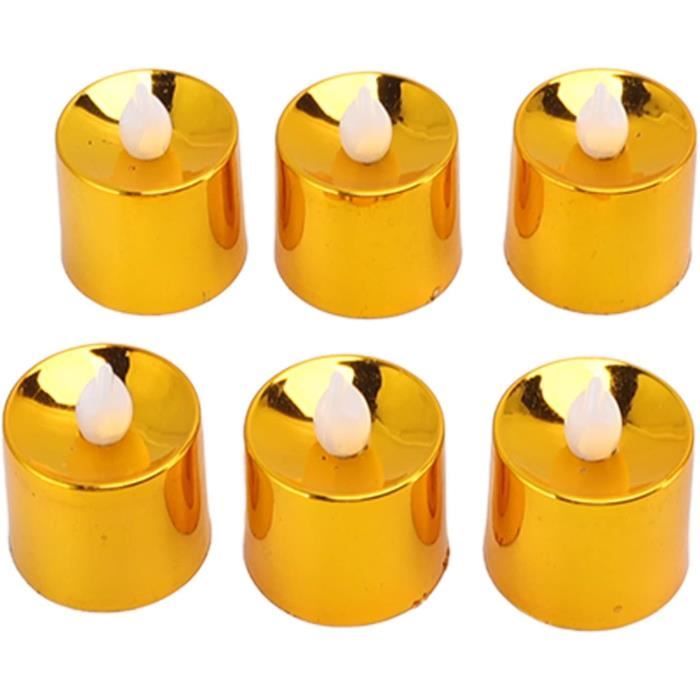 Bougies Chauffe-Plat Led, 12 Bougies Chauffe-Plat Led À Piles, Bougies ...