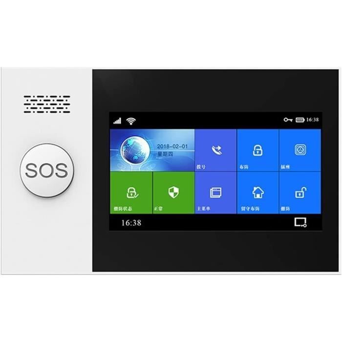 PGST sans Fil Maison WiFi GSM système d'alarme de sécurité cambrioleur ...