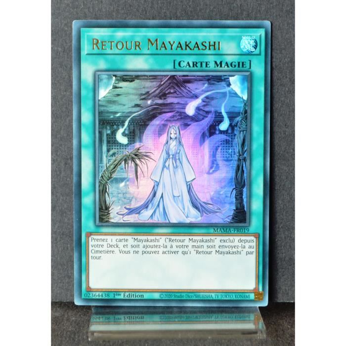 Carte YU-GI-OH MAMA-FR019 Retour Mayakashi NEUF FR - Cdiscount Jeux ...