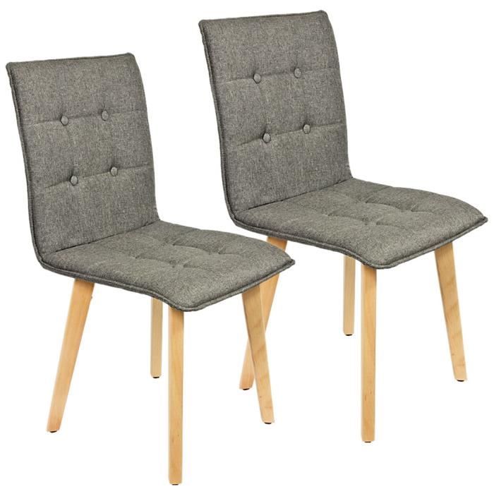 2/4/6/8 Chaises Table Á Manger Chaise Design Rétro Sélection Vendange ...