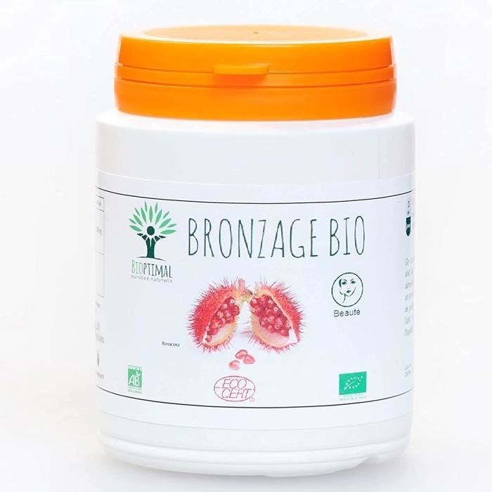 Autobronzant Pour Le Corp - Naturel Bioptimal Complément Alimentaire ...