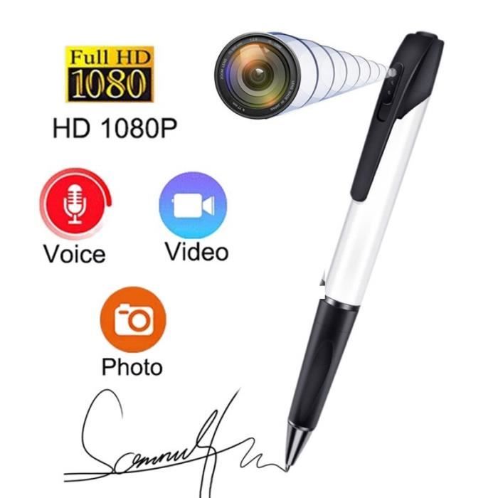 Caméra miniature,Mini caméra de poche 1080P, caméscope de sécurité DVR ...