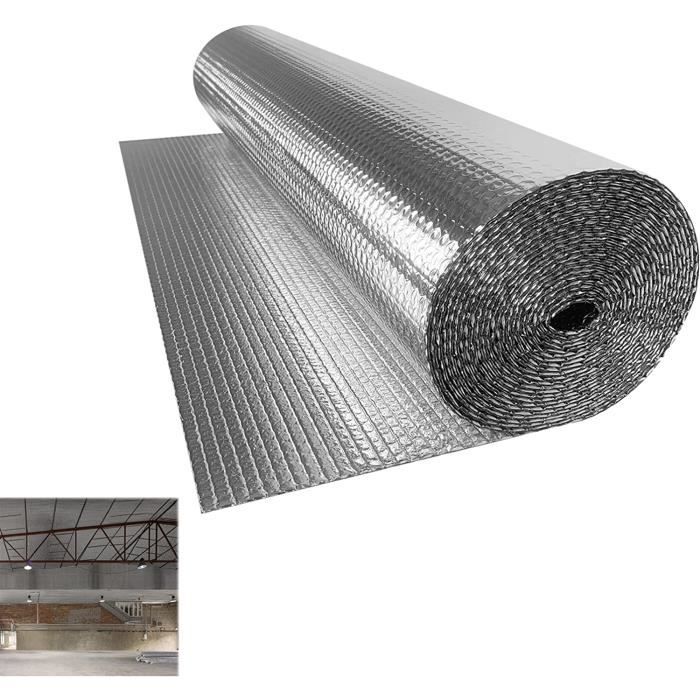 Film d'isolation double feuille à bulles d'aluminium Aufun - 100cm x ...