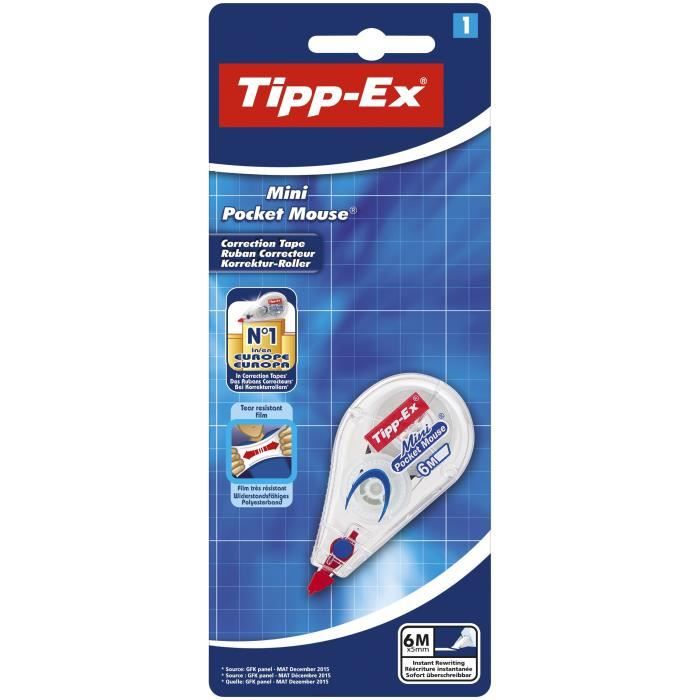 Tipp-Ex® - Ruban correcteur Tipp-Ex® Mini Pocket Mouse® Standard ...