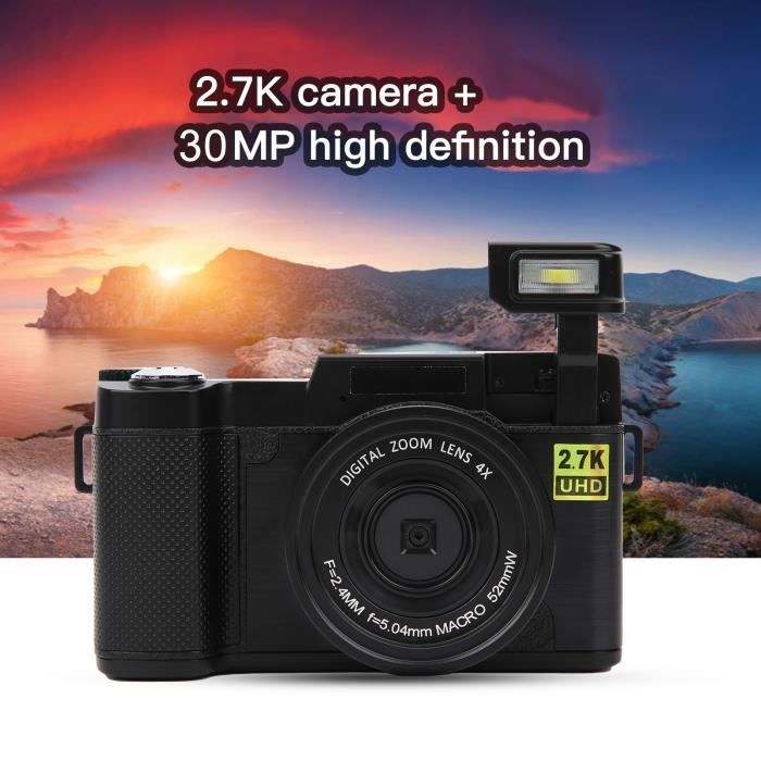 Appareil Photo Numérique Digital Camera, 3 Inch Lcd 180 Degree Flip Up ...