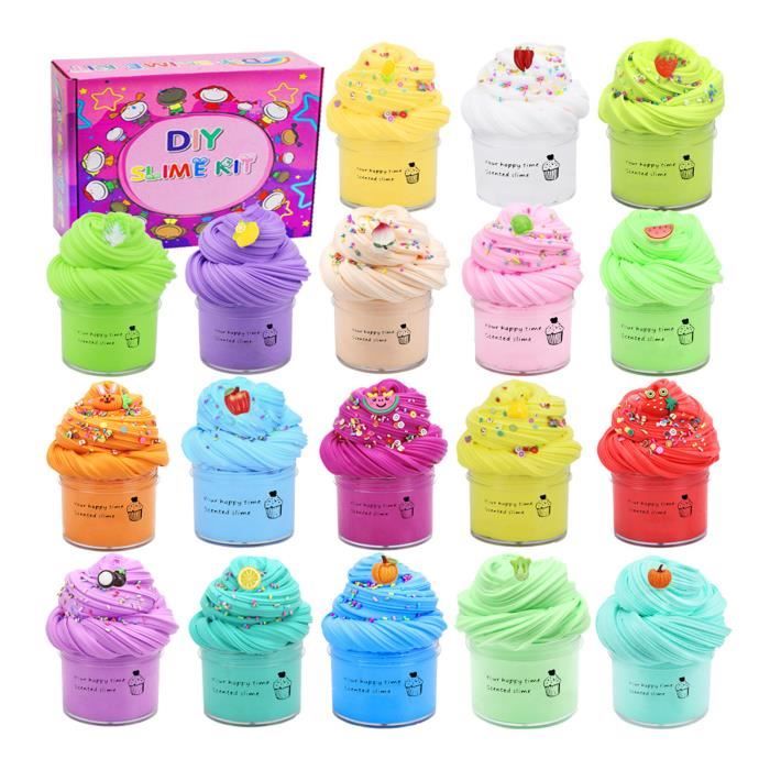 FYDUN Mini mastic Toy Kit Ensemble de Mastic, Bricolage 18pcs Petit Kit ...