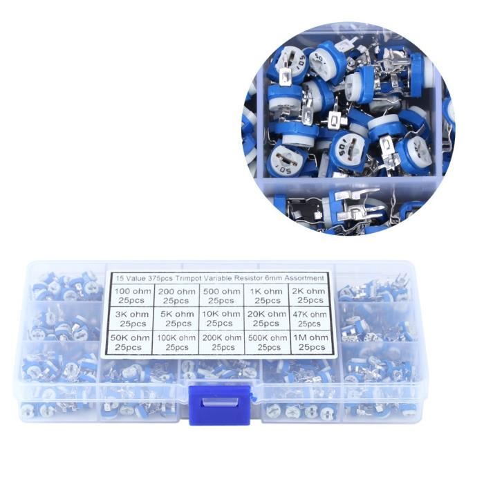 Résistance variable de 15 valeurs, petite résistance variable de ...