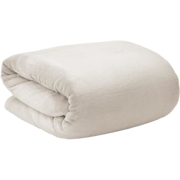 Couverture Et Plaid - Limics24 - Polaire 220X240Cm Aurelia ...
