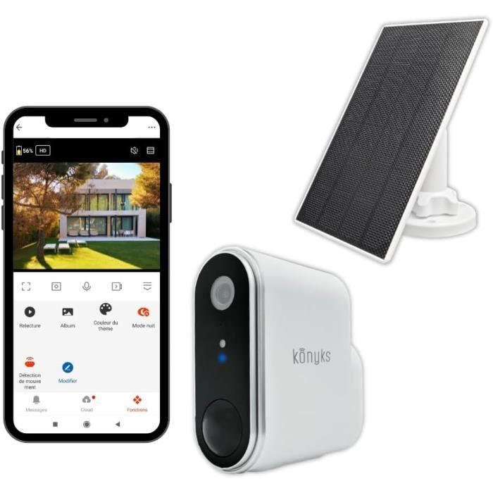 Camini Air Solar Pack | Caméra De Surveillance Extérieure Sans Fil Wifi ...