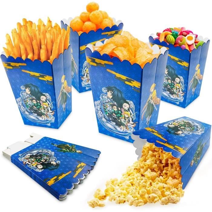 Boite Pop Corn 12 Pcs,Boîtes À Popcorn,Sacs De Barres De Bonbons ,Sac ...