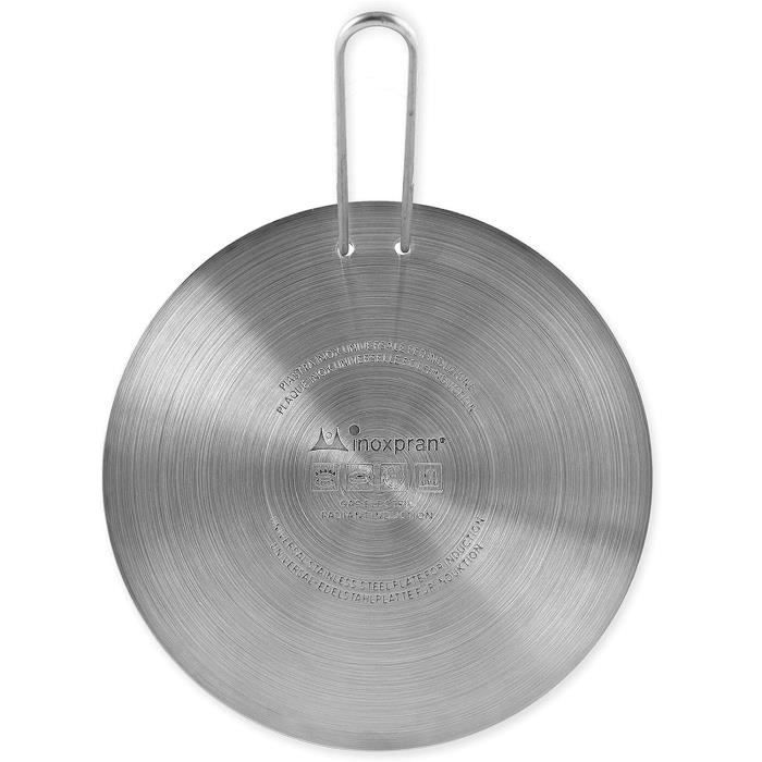 INOXPRAN - Plaque à Induction Universelle, Acier Inoxydable, ustensiles ...