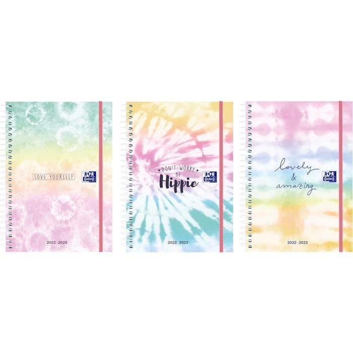, Agenda 2022 2023 Semaine Vue Couverture Extradure Format 4 15 x 21 cm ...