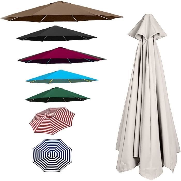 Toile De Rechange Pour Parasol De Jardin 8 Baleines 2M-2,7M-3M Auvent ... Toile De Rechange Pour Parasol De Jardin 8 Baleines 2M-2,7M-3M Auvent ...