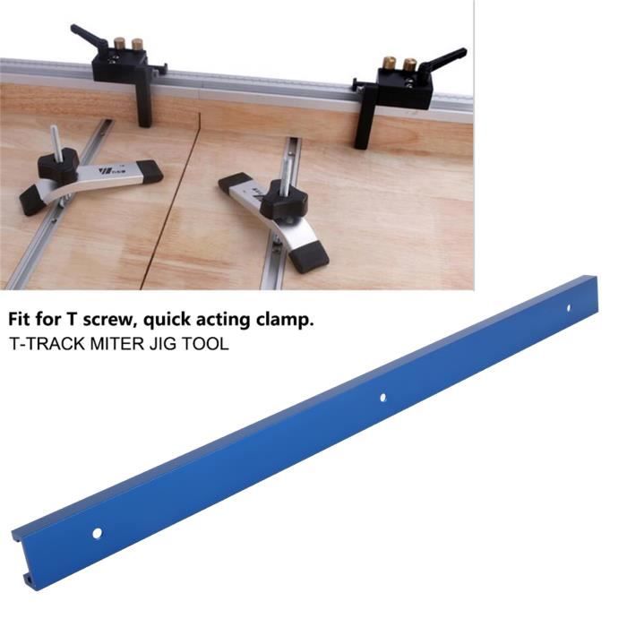 Miter Jig T Slot Aluminum Track 500mm - Outil Jig pour Routeur ...