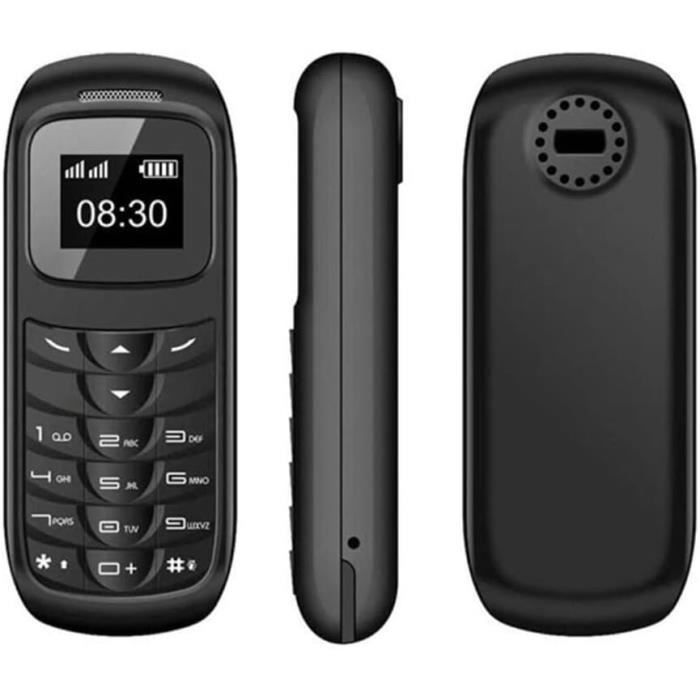Mini Téléphone Mobile - GENERIC - BM70 - GSM - Bluetooth - Noir ...
