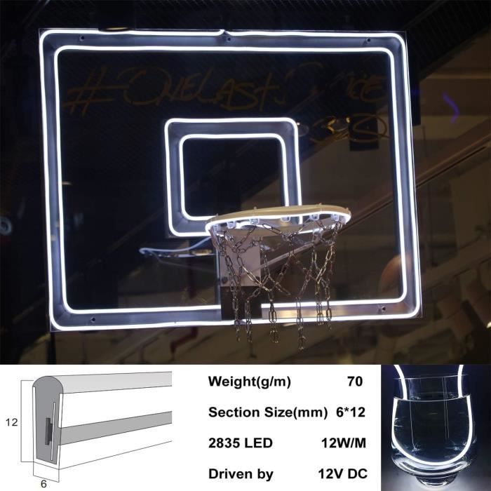 ®12Vdc Silicone Led Neon Light, Décoration De Panneau De Bricolage ...