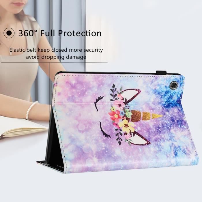 Coque Pour Samsung Galaxy Tab A8 10.5 2022-2021 Sm-X200-X205-X207 Pu ...