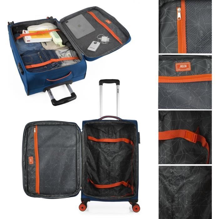 Valise Grande Taille Et Valise Souple À Roulettes - Valise Soute Avion ...