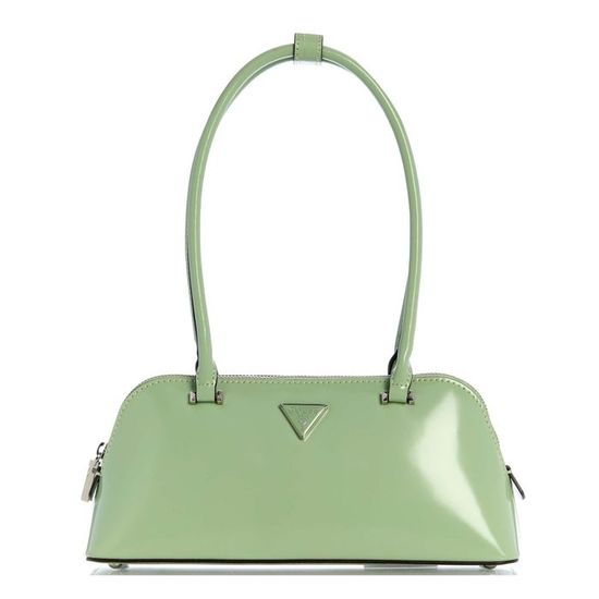 GUESS Sac à épaule vert clair pour femme - Arnela Shoulder Satchel Bag ...