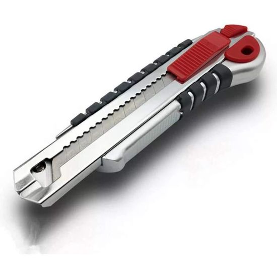 Cutter Professionnel à Recharge Automatique 5 Lames Inclues dans Le ...