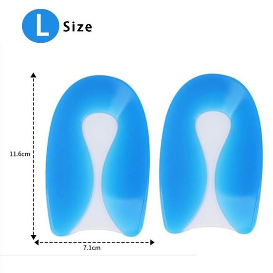 Talonnette,Semelles en Gel de Silicone pour femmes, coussinets ...