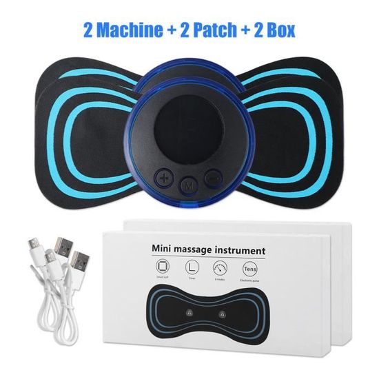 Appareils beauté santé,Masseur électrique Portable USB pour le cou et le dos,appareil de ...