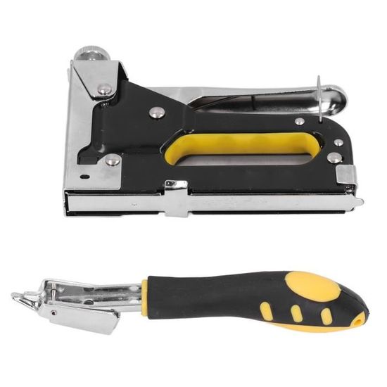 Kit de Cloueuse Manuelle 3 en 1 Agrafeuse Multifonctionnelle en Acier ...