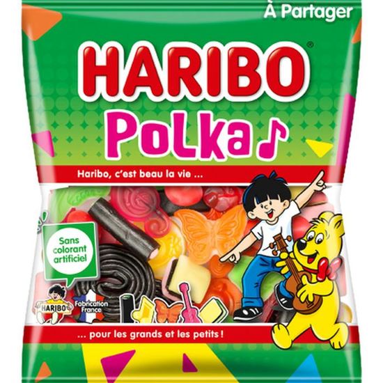Bonbon Haribo POLKA le sachet de 120g - Cdiscount Au quotidien