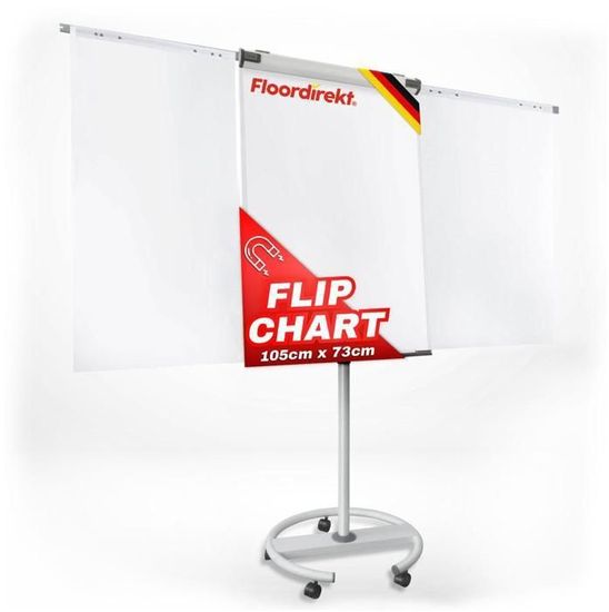 Chevalet de Conférence , 73 x 104 cm Magnétique, Effaçable - Paperboard ...
