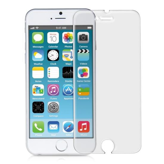 Kwmobile Film de Protection Écran Compatible avec Apple iPhone 6 / 6S ...