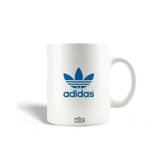 Mug - Adidas - Logo Bleu - Céramique - 30cl - Compatible lave-vaisselle ...