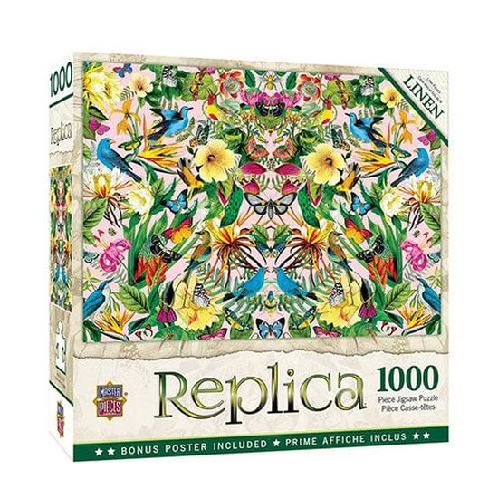MP Replica Puzzle (1000 pcs) - Blue Birds - Cdiscount Jeux - Jouets