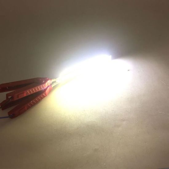 AMPOULE LED,3V 5V Warm White--Bande lumineuse à puce LED COB 3V 5V ...
