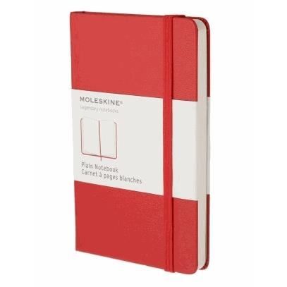 CARNET BLANC GRAND FORMAT COUV. RIGIDE ROUGE - Cdiscount