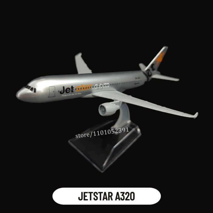 (43.Jetstar A320)Modèle d'avion en métal échelle 1:400, avion Qantas ...