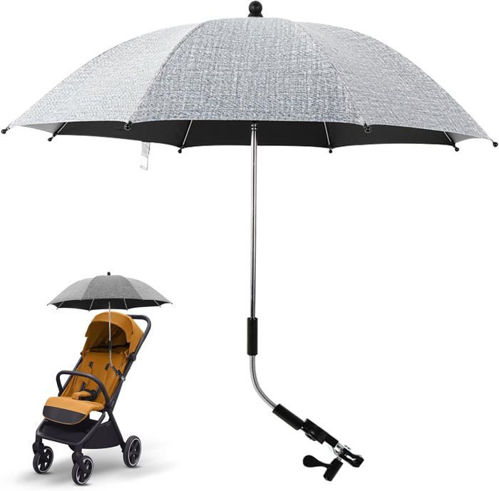 Parasol Pour Poussette Et Buggy - Upf 50+ / 75 Cm De Diamètre ...
