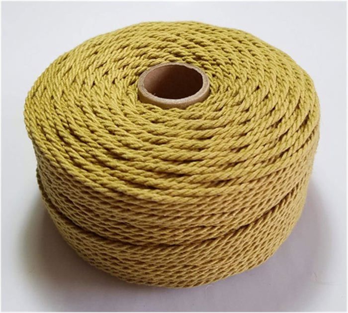 Cordelette Coton Plus pais Corde De Coton 60M Rouleau De Ficelle Colore ...