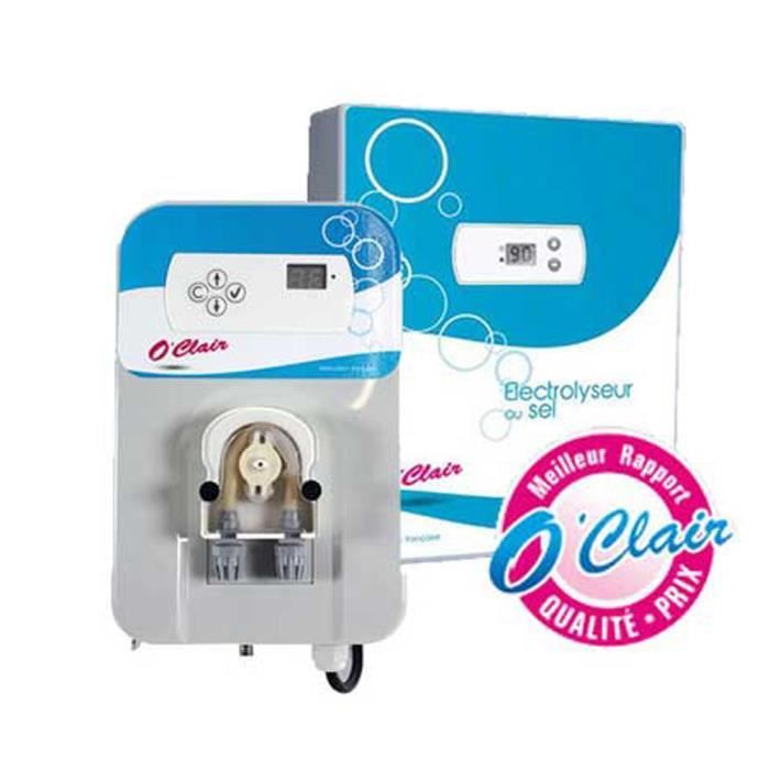 Pack électrolyseur + régulateur ph o'clair s90 - Cdiscount Jardin