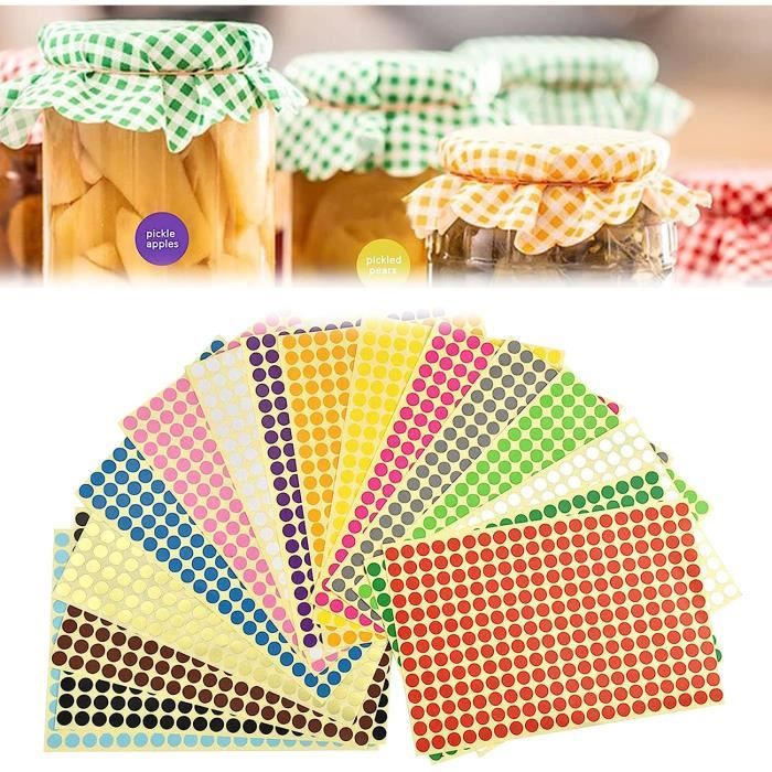 Gommettes Autocollantes Rondes, Étiquettes Autocollantes Rondes ...