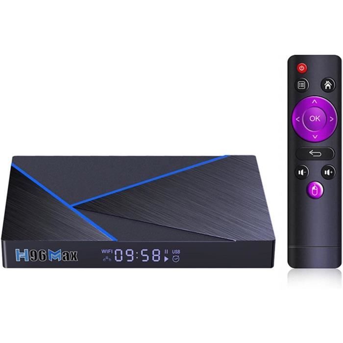 Android TV Box 12.0 [8 Go De RAM + 64 Go De ROM], Processeur RK3566 4 ...